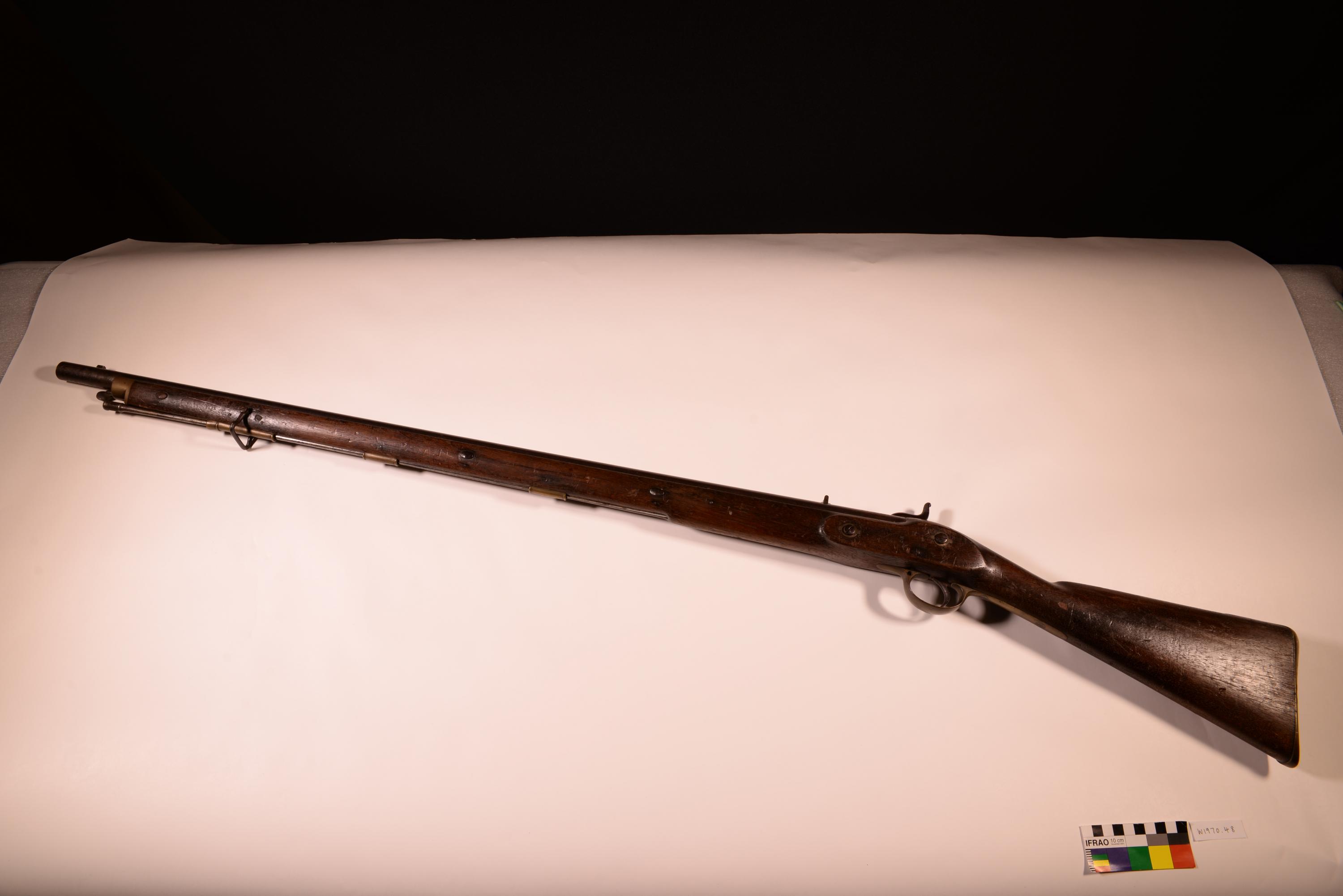 TOWER MUSKET, 1856 & Musket Balls x 3 | WA Museum Collections
