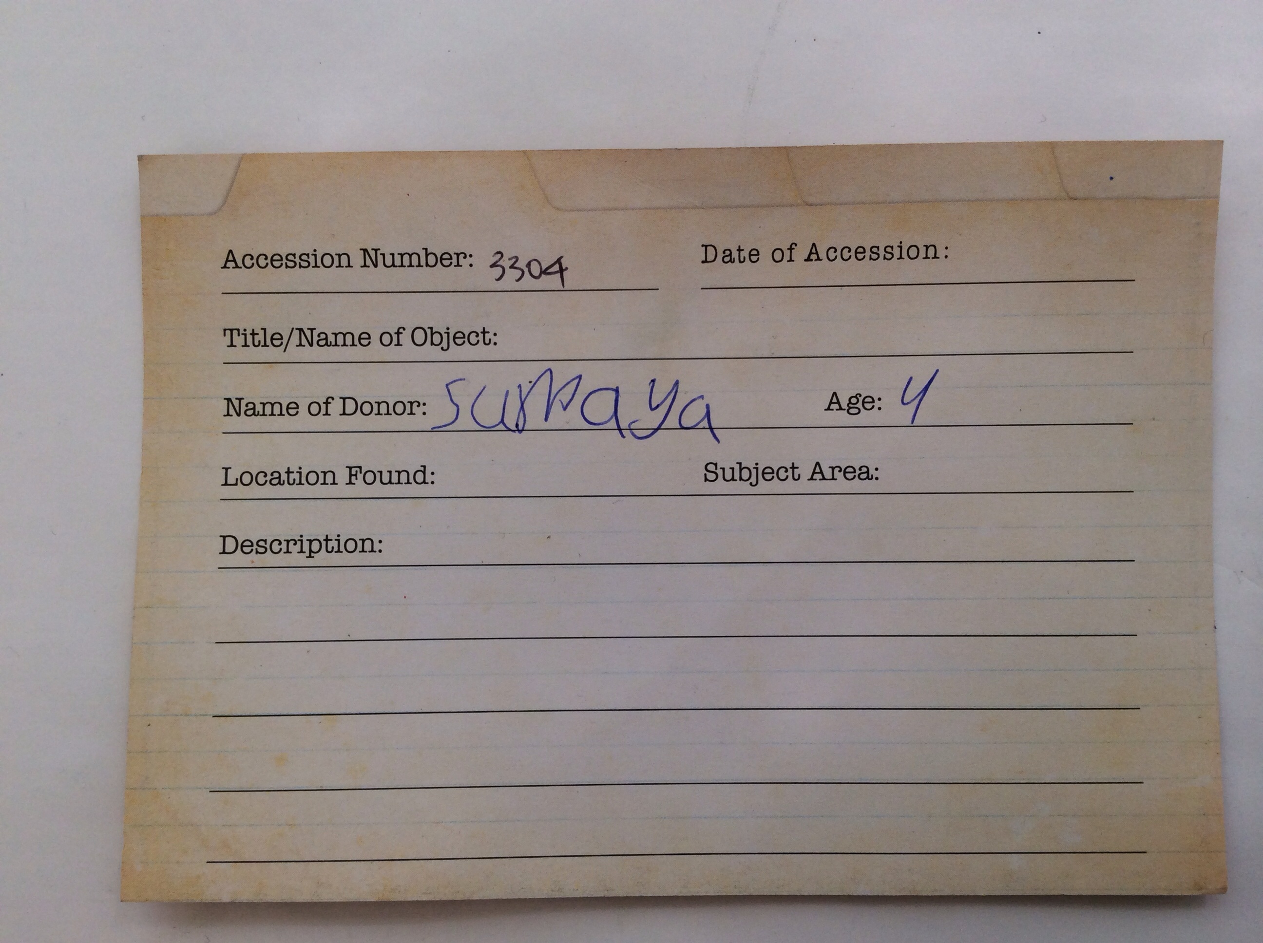 Sumaya's Object | Western Australian Museum